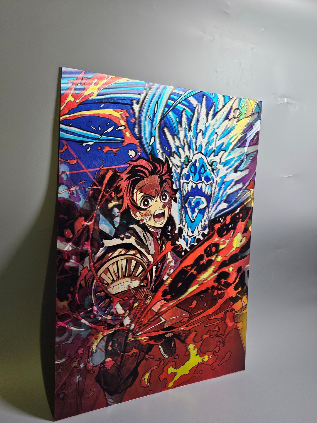 Slayer Fight Scene Anime Series 3D Lenticular Poster - Etsy