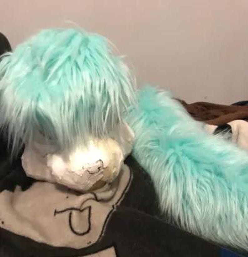 Open Feline Fursuit Base Tail - Etsy