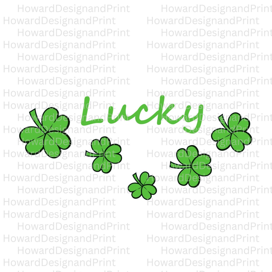 Lucky Digital Download PNG, St. Patricks Day Png, St. Paddies Day Png ...