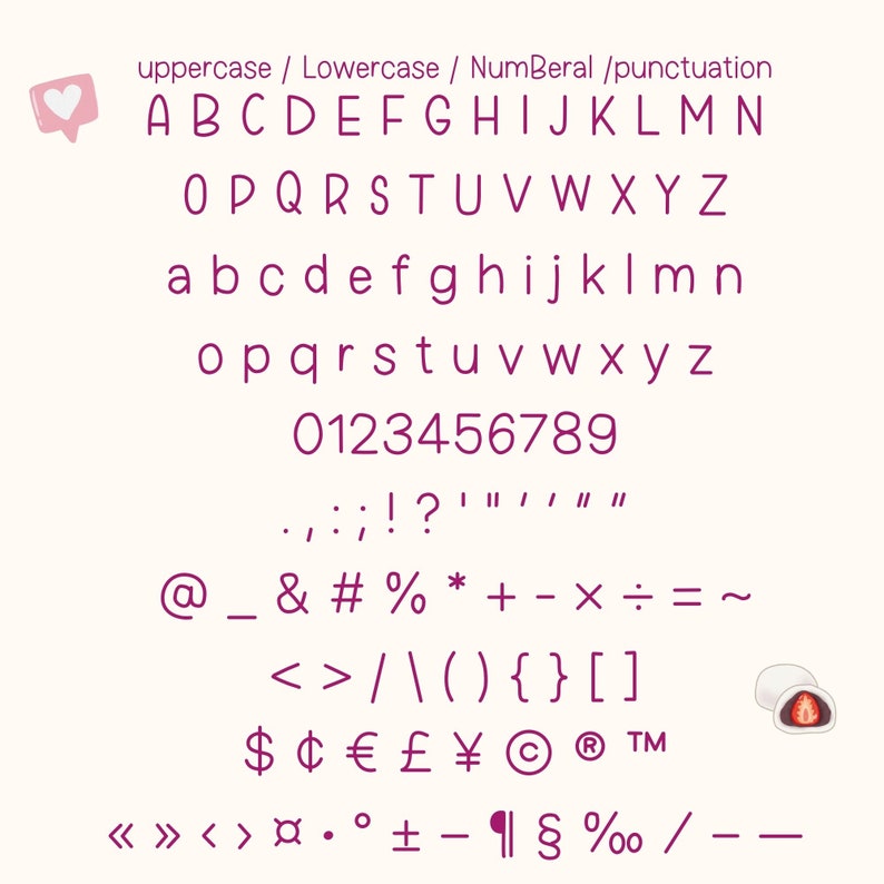 Daifuku Neat Handwritten Font | Cute Handwriting | Digital Planner Font ...