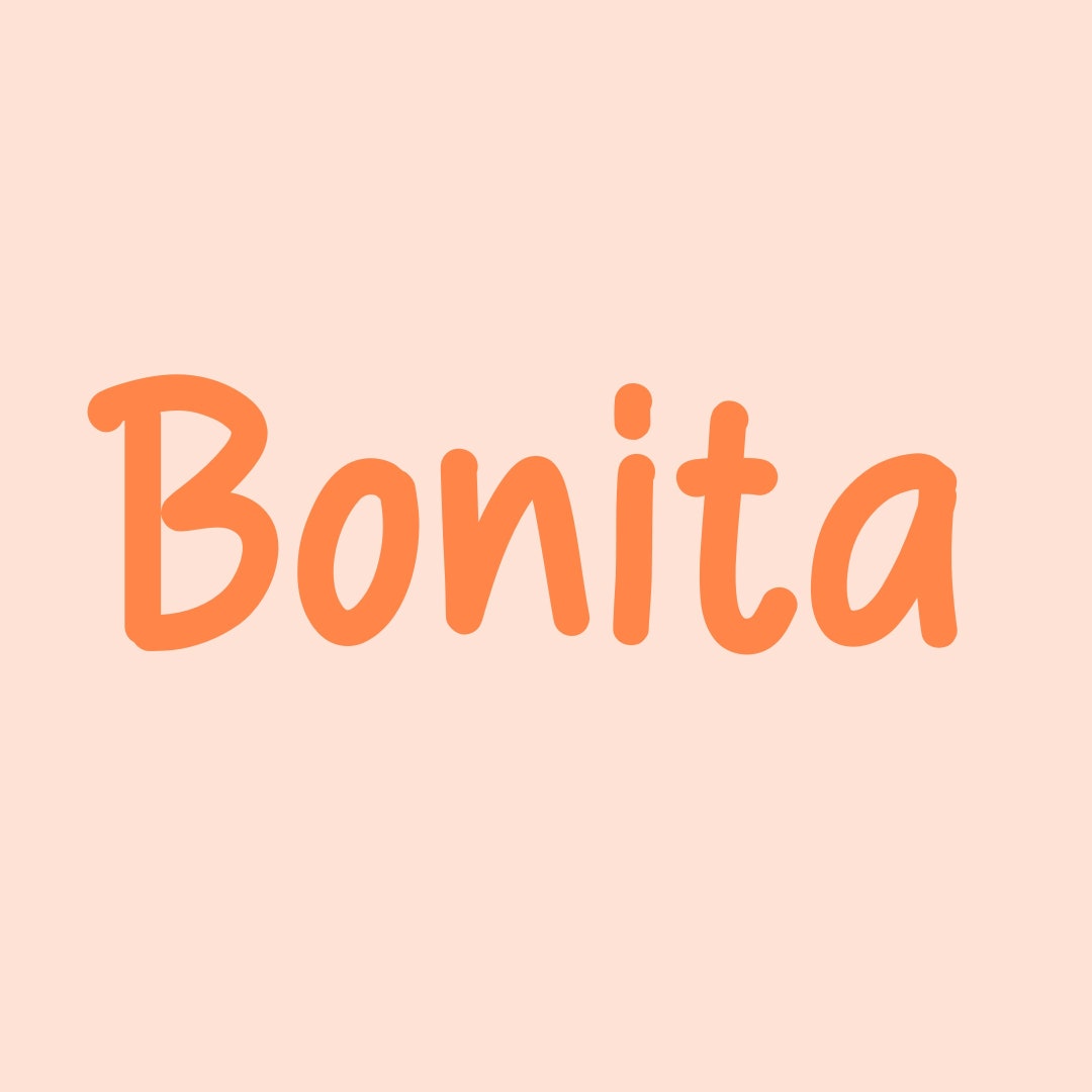 Bonita Font Handwritten Font | Cute Handwriting | Digital Planner Font ...