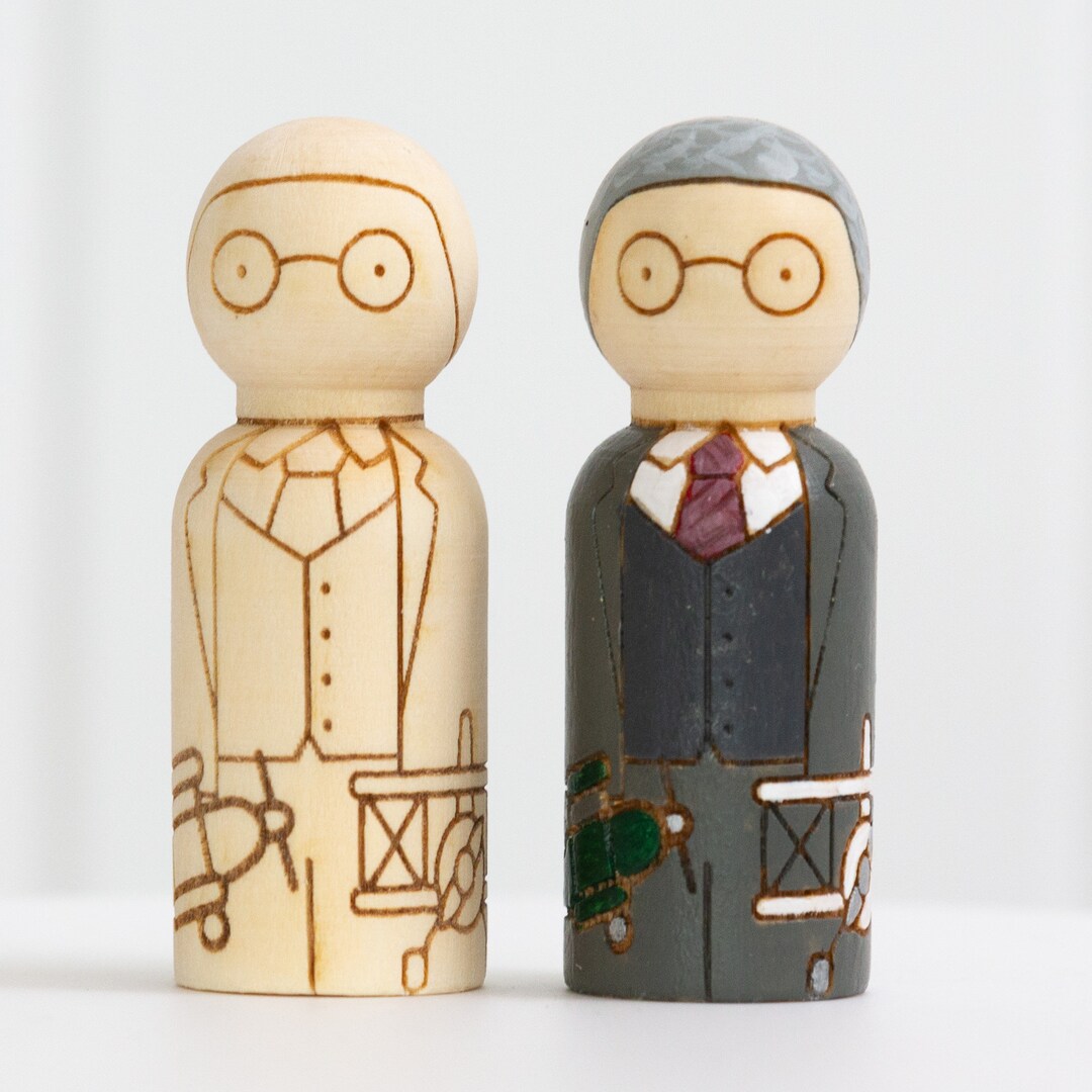 Peg Doll John Flynn Royal Flying Doctors Service Wooden Montessori ...