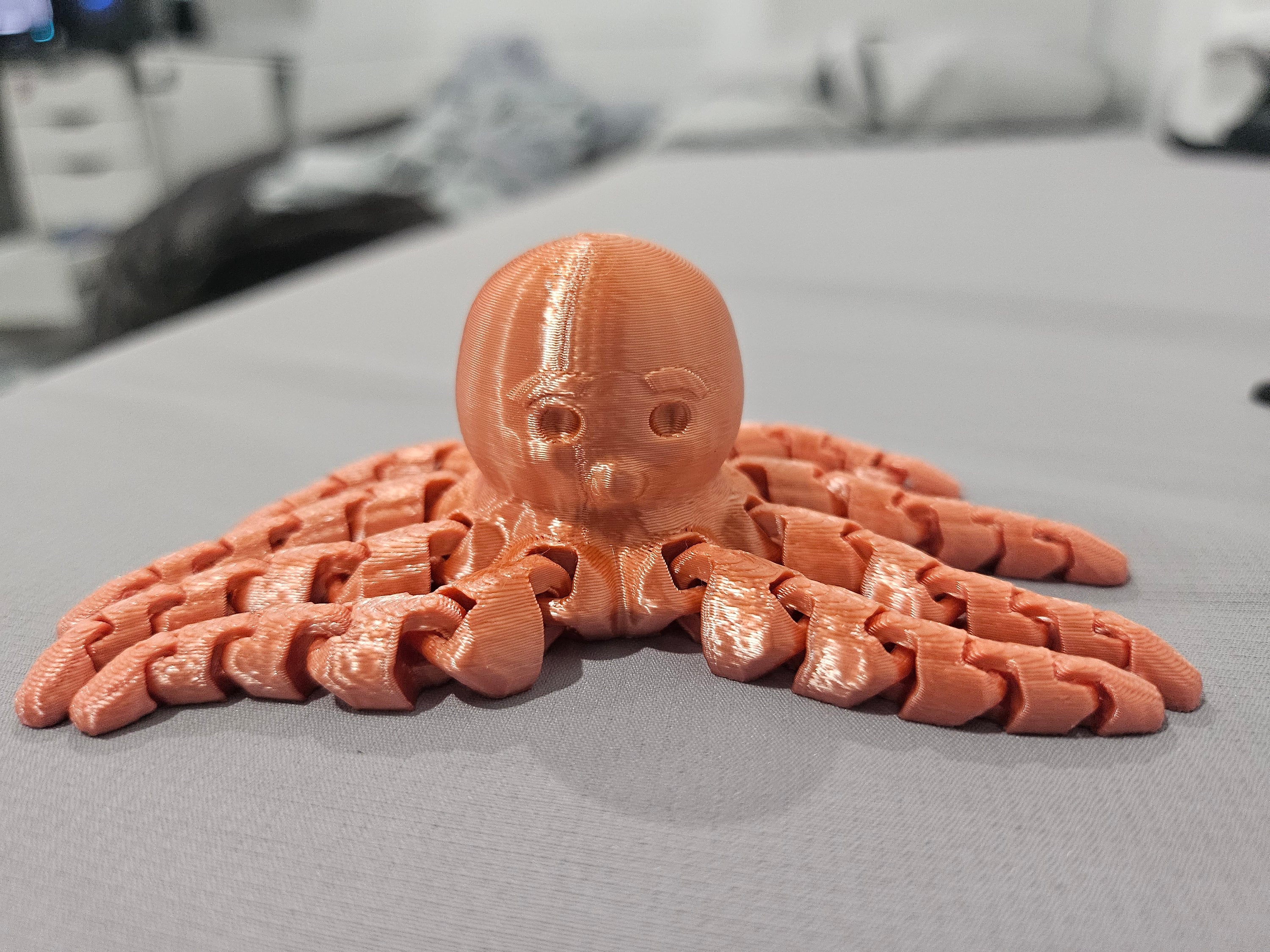 Articulating Octopus Fidget Toy/3d Printed/ - Etsy