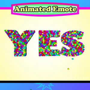Twitch Animated Emote / Twitch Emote / Yes Animated Emote /discord ...