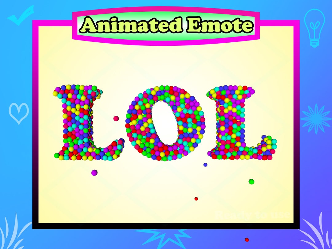 Twitch Animated Emote / Twitch Emote / LOL Animated Emote /discord ...