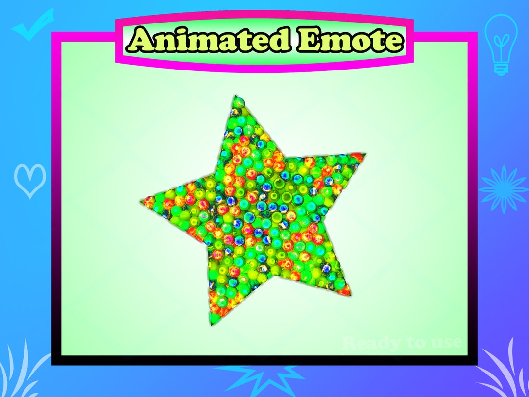 Star Balls Animated Emote / Twitch Emote /star Emote /discord Emote ...