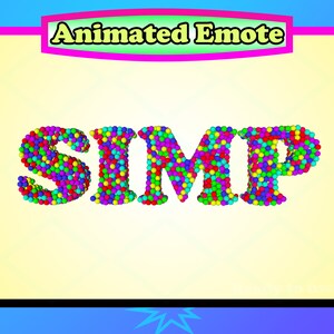 Twitch Animated Emote / Twitch Emote / Simp Animated Emote /discord ...