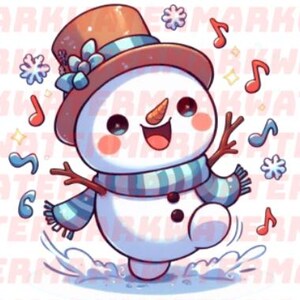 Twitch | Kick BUNDLE 6 EMOTES Super Cute Snowman! - Etsy