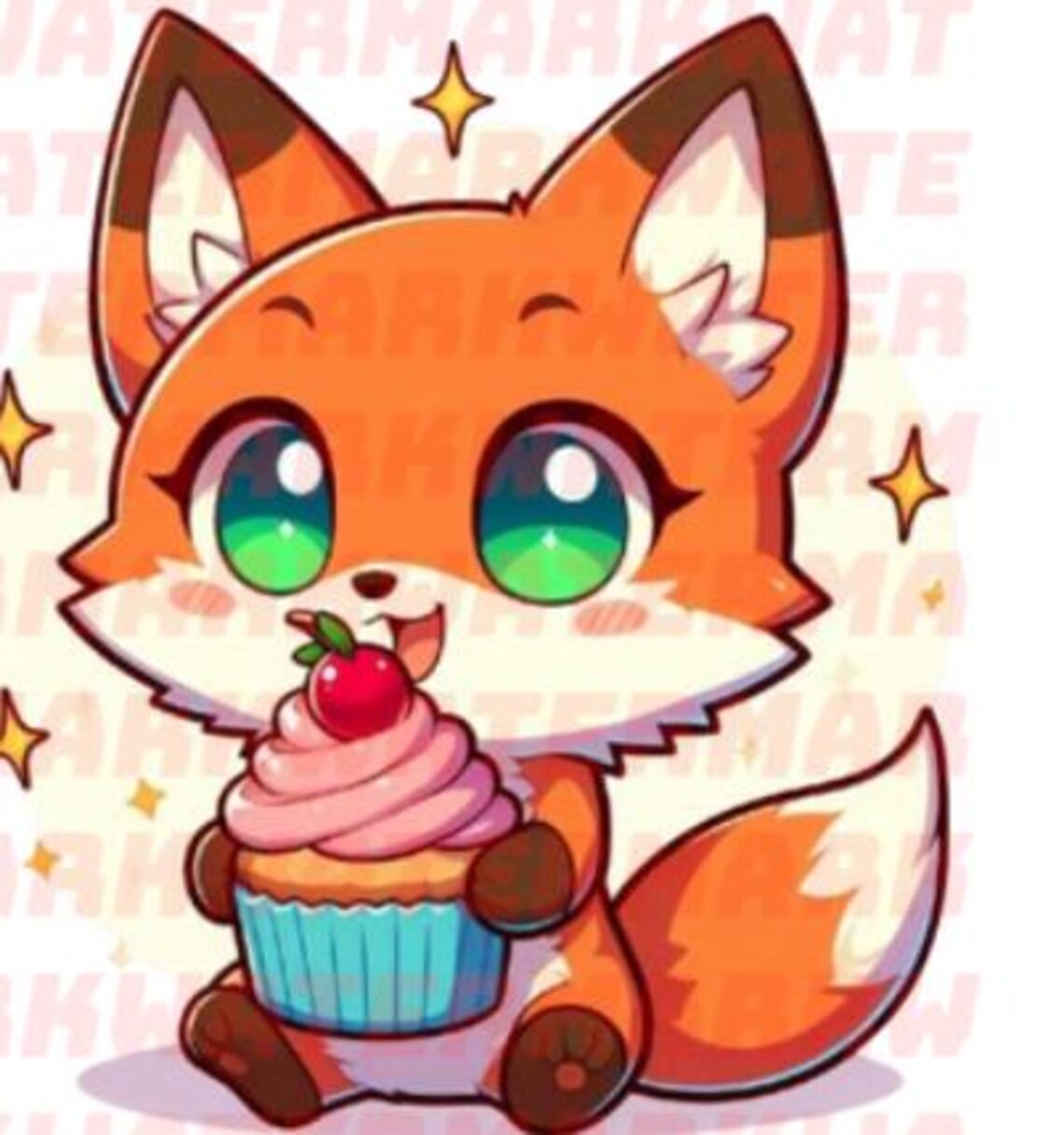 Twitch | Kick Streamer Cute Fox Emotes BUNDLE of 6! Halloween Spooky ...
