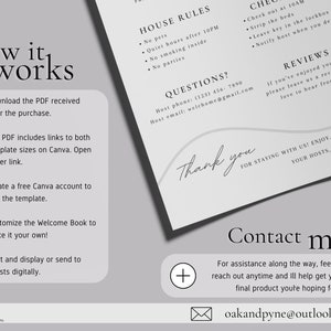 Airbnb Welcome Sign Template, VRBO House Rules Printable Wifi Sign ...