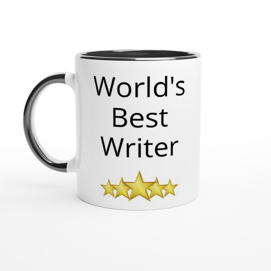 World's Best Writer Two-tone Coffee Mug - Etsy