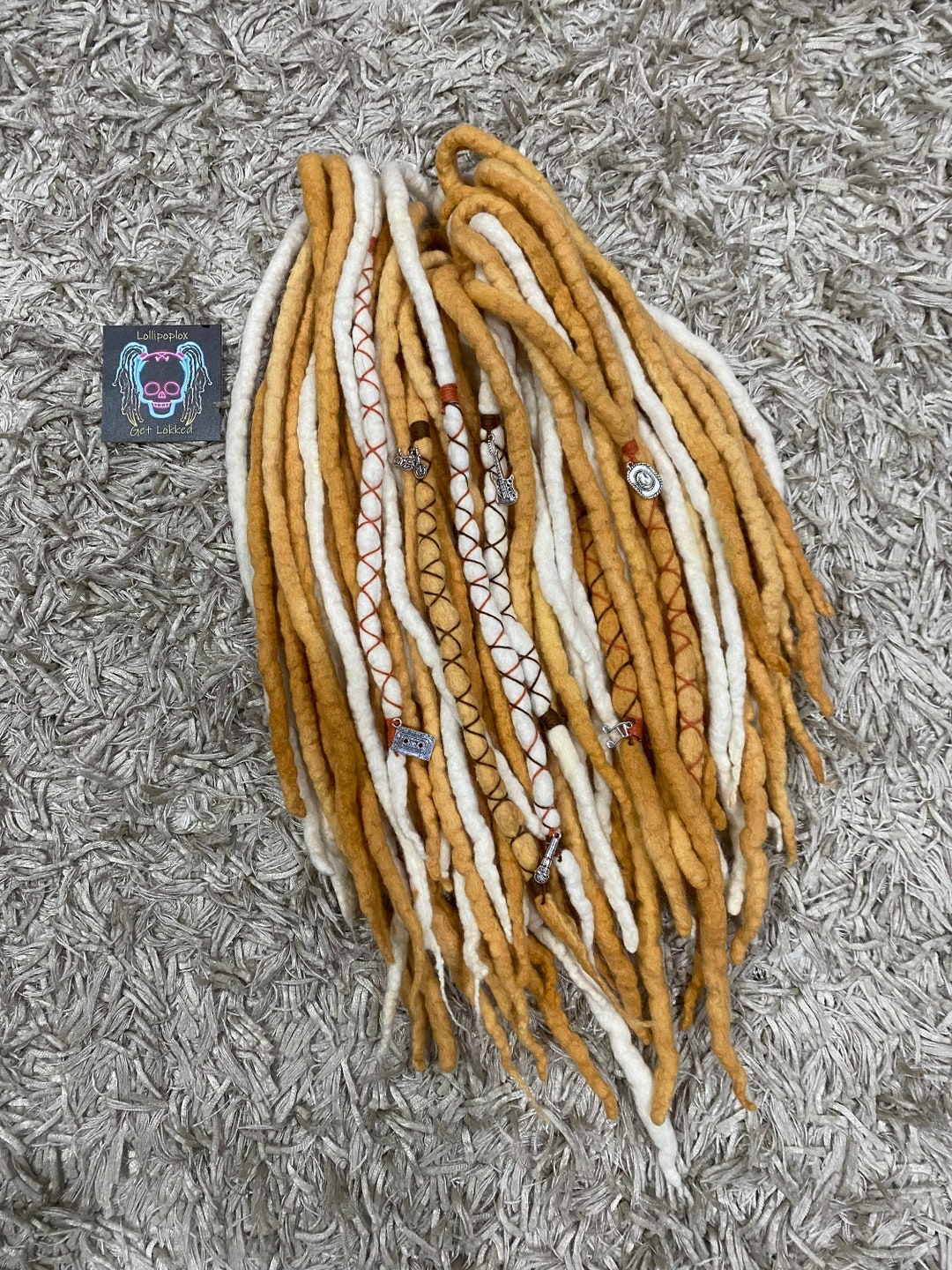 Wool Dreadlock Extensions - Etsy