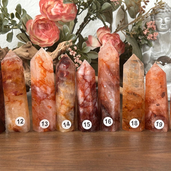 Fire Quartz Tower - Etsy
