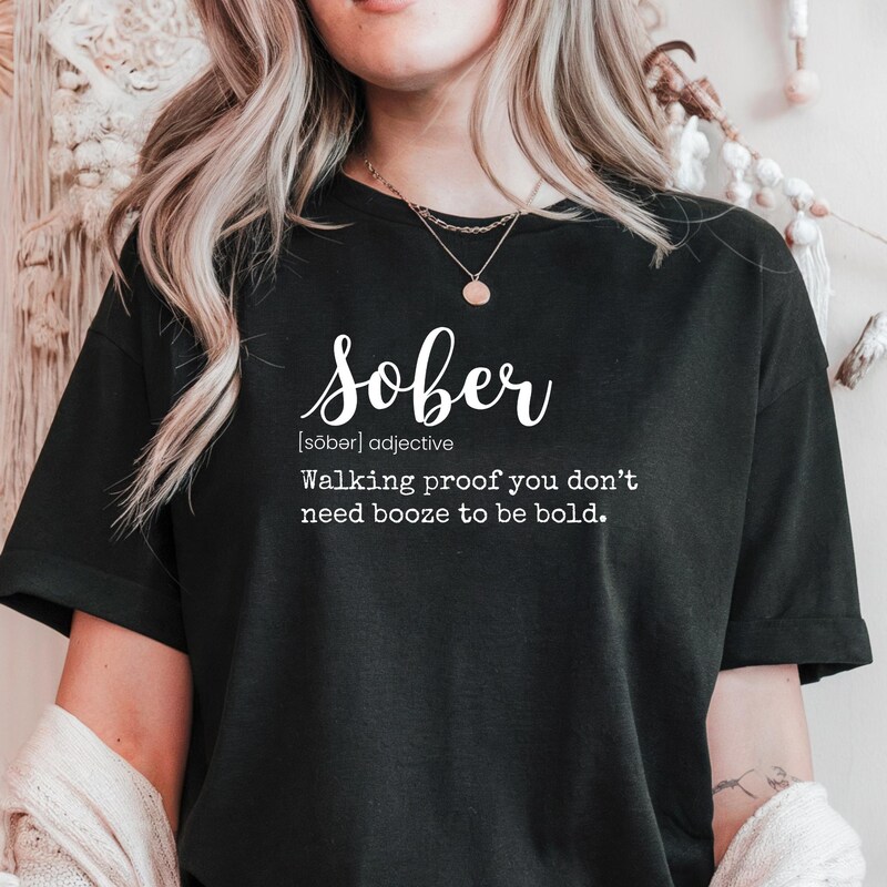 Sober T Shirts - Etsy