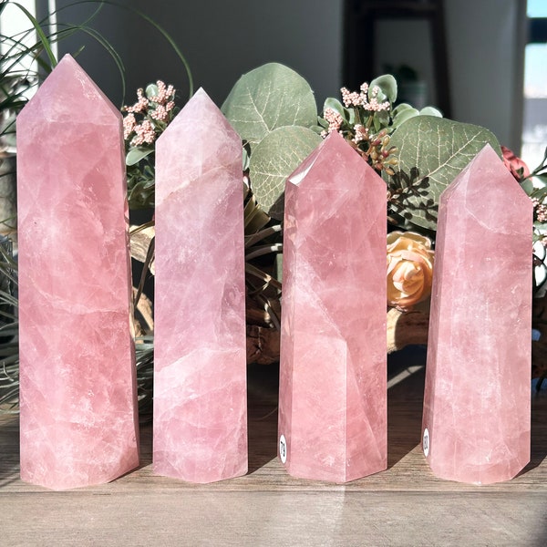 Large Rose Quartz - Etsy