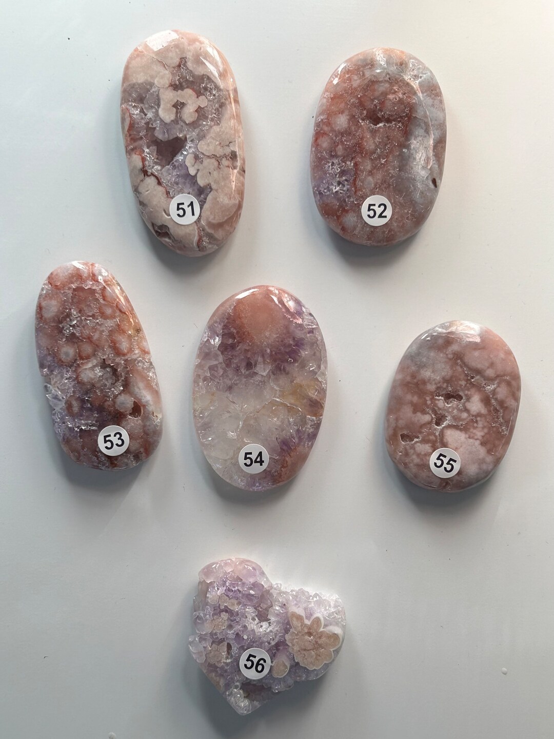 Stunning High Quality/ Grade AAA Pink and Purple Amethyst Flower Agate ...