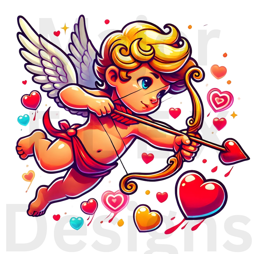 Valentines Day Cupid PNG, Cupid Valentines Day Design, Transparent ...