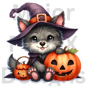 Werewolf Png, Cute Werewolf, Werewolf, Halloween Design, Transparent ...