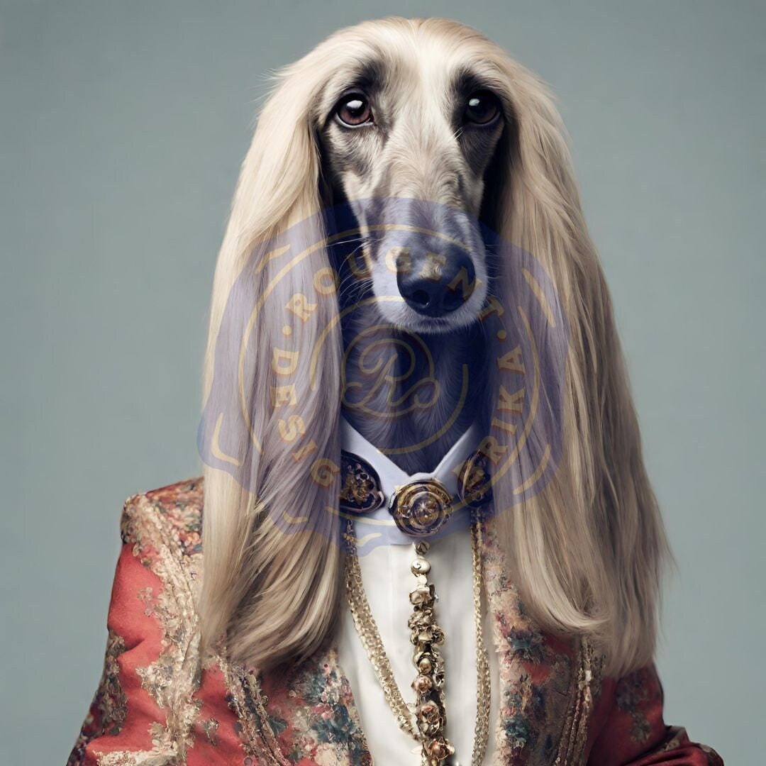 Afghan Hound Afghan Hound Digital Download Wall Art Digital Download ...