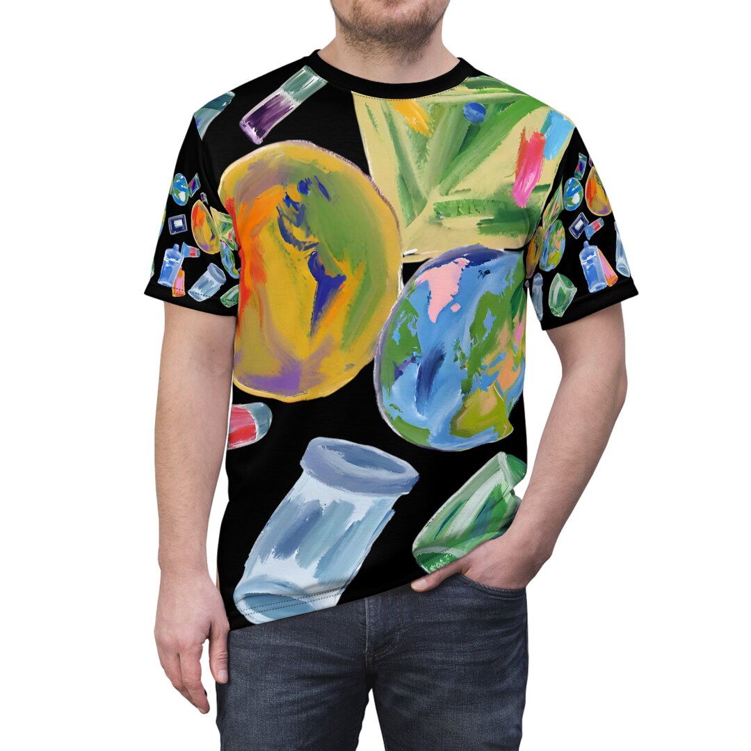 Celebration of Earth Day Unisex Cut & Sew Tee (AOP) - Etsy