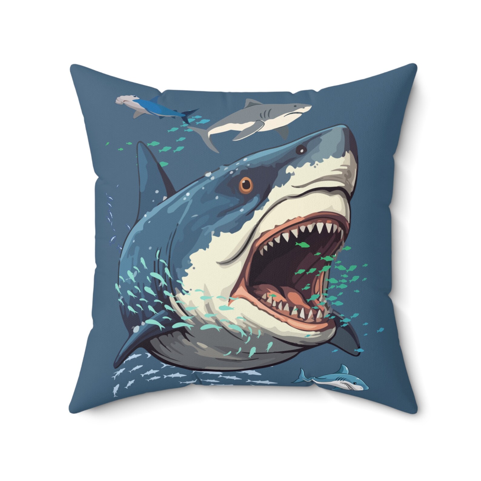 Sharks of the Sea. Sharks, Shark Lovers, Sharks in Search of Food Blue ...