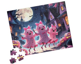 Spooky Puzzles for Kids | Printable Halloween Puzzle Pack | Fun ...