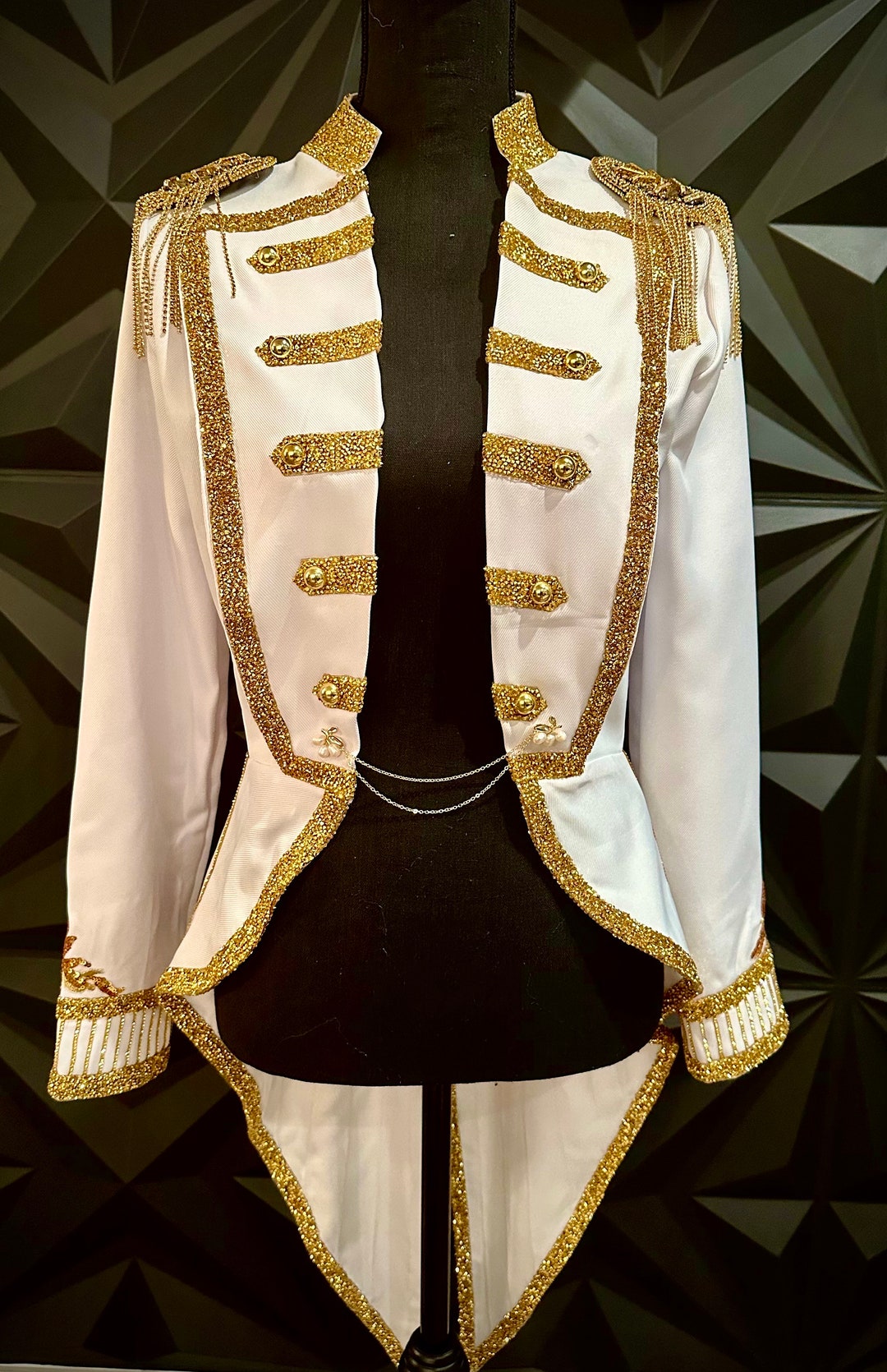 White Ringmaster Jacket Women - Etsy