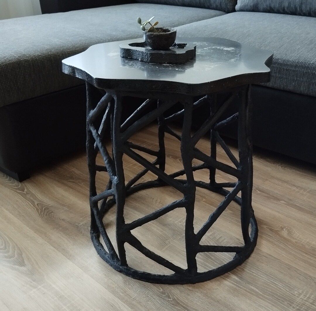 Unique Handmade Small Coffee Table | Coffee Table | Flower Table - Etsy
