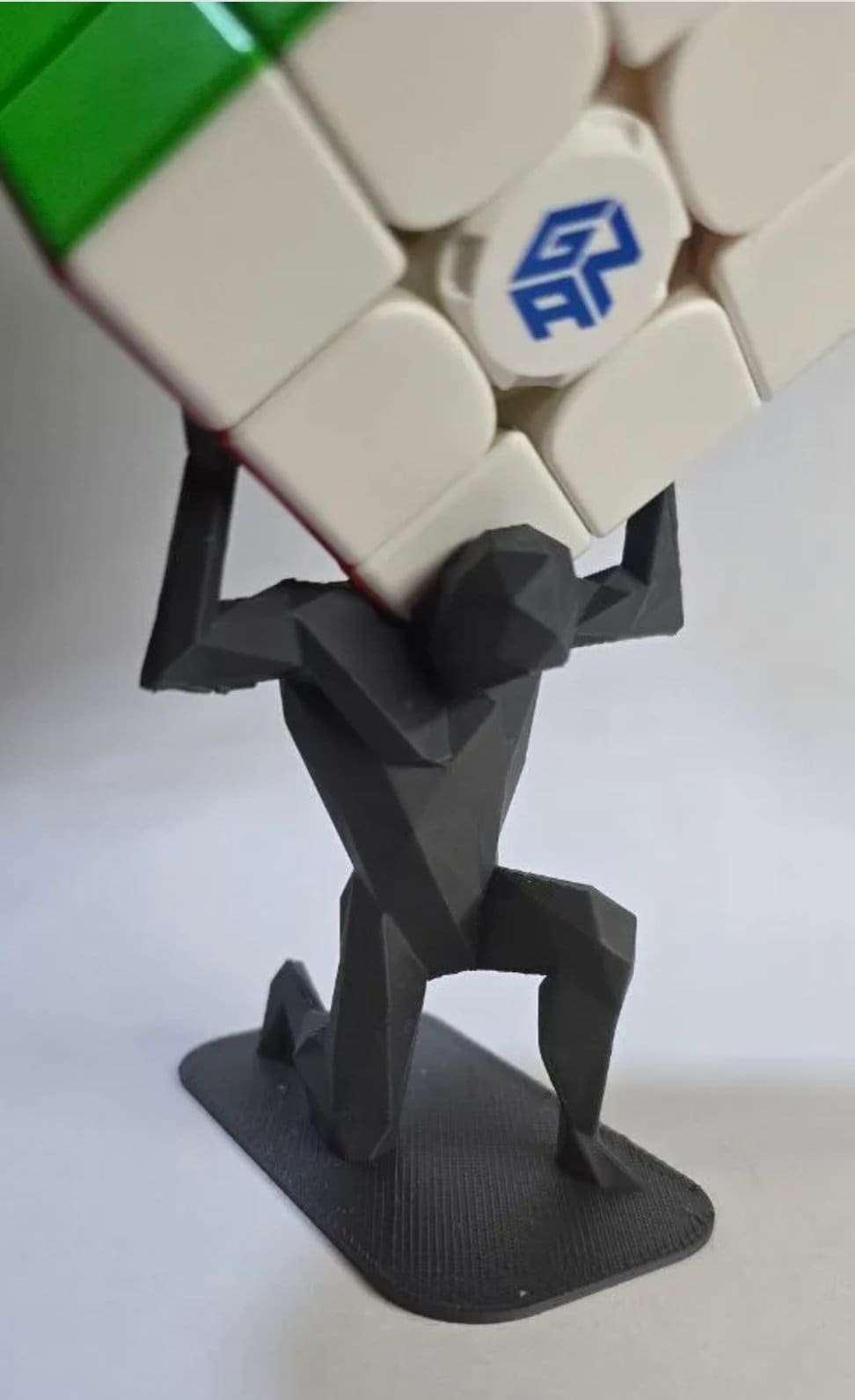 Atlas Statue Rubiks Cube Holder Rubix Cube Gift Rubix Cube Stand ...