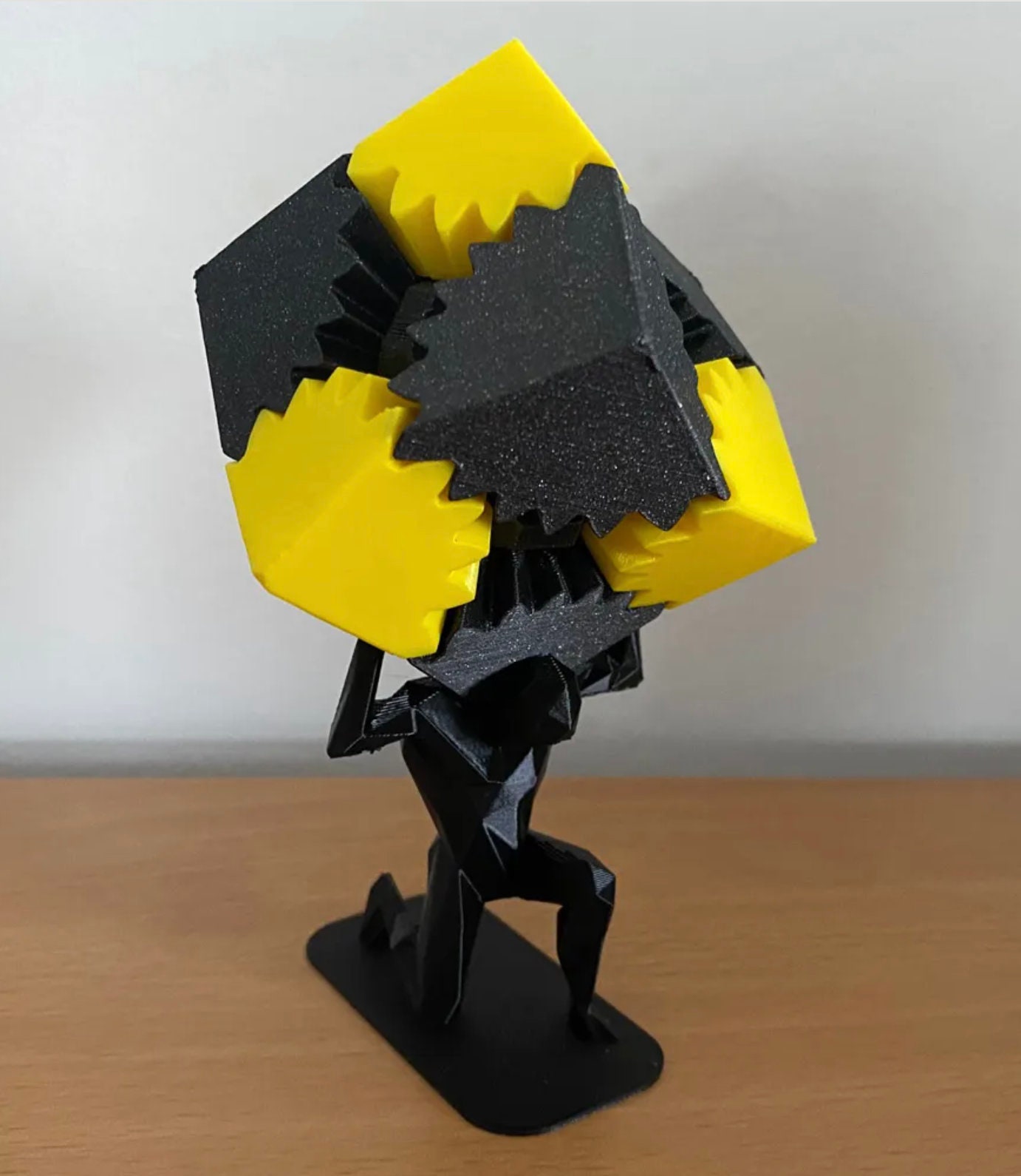 Atlas Statue Rubiks Cube Holder Rubix Cube Gift Rubix Cube Stand ...