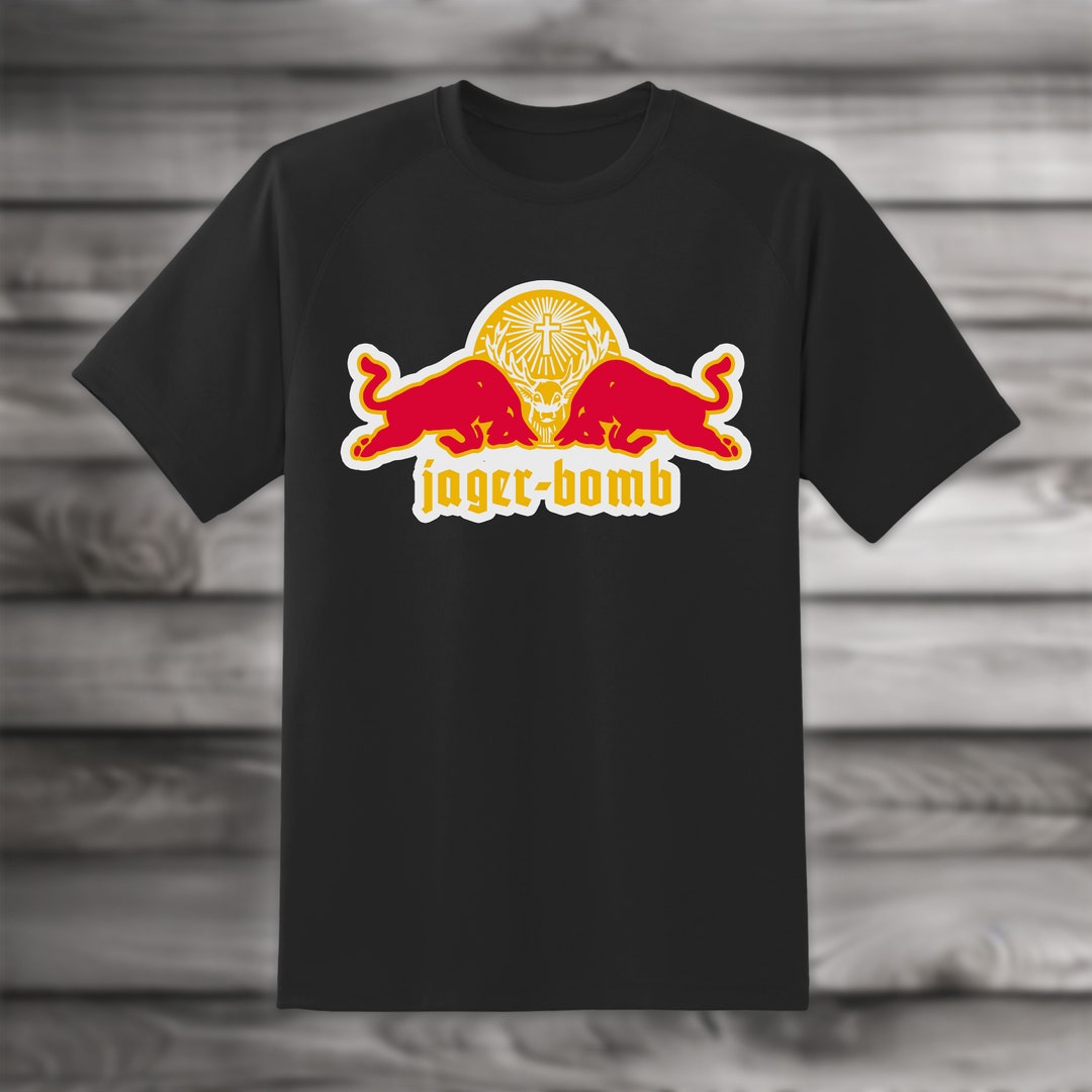 Jager Bomb Premium Black Shirt 100% Cotton Tshirt Tee Aussie - Etsy