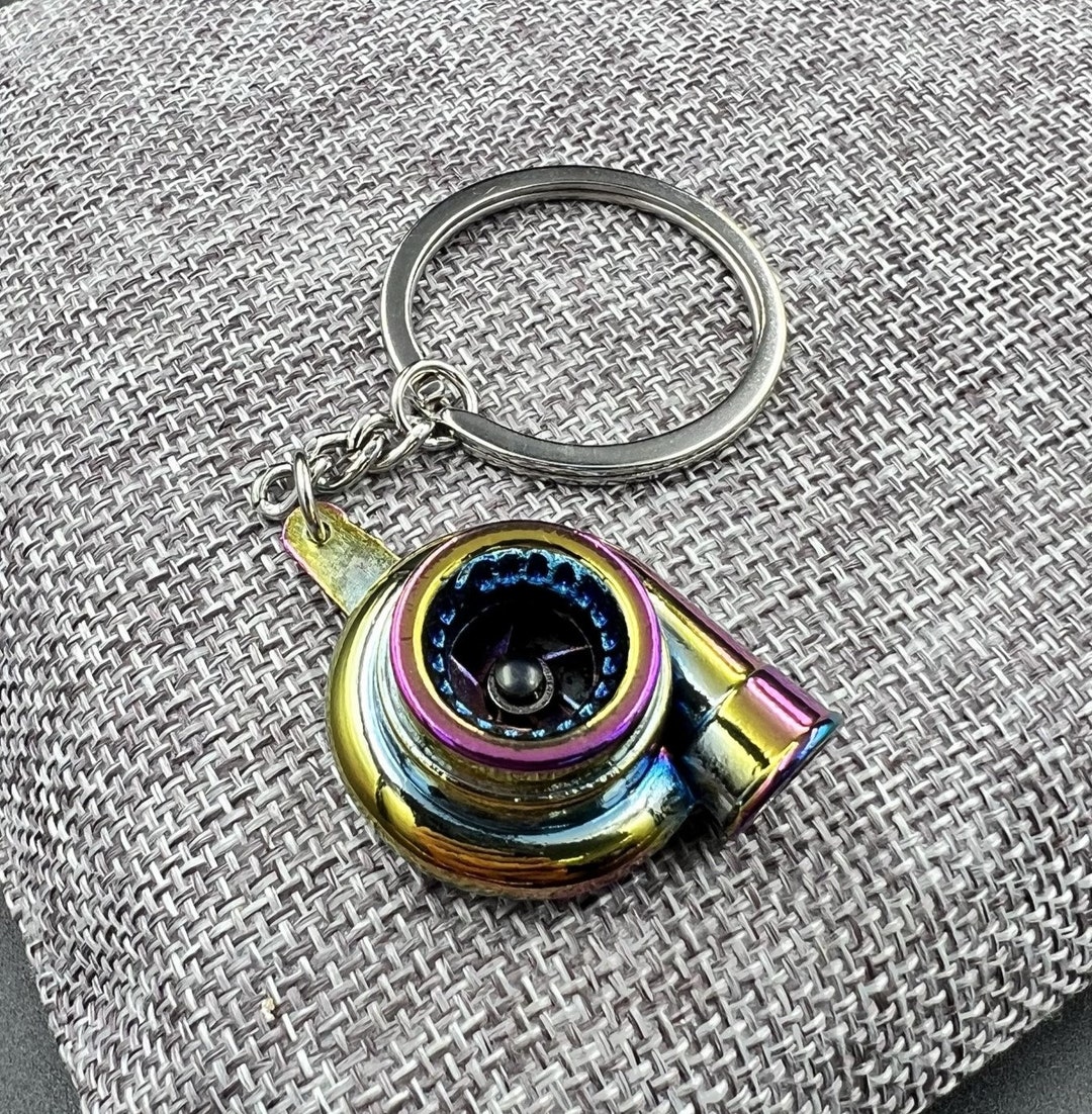 RAINBOW TURBO KEYCHAIN Car Keys Mini Aussie Bogan 4x4 V8 Jdmmechanic ...