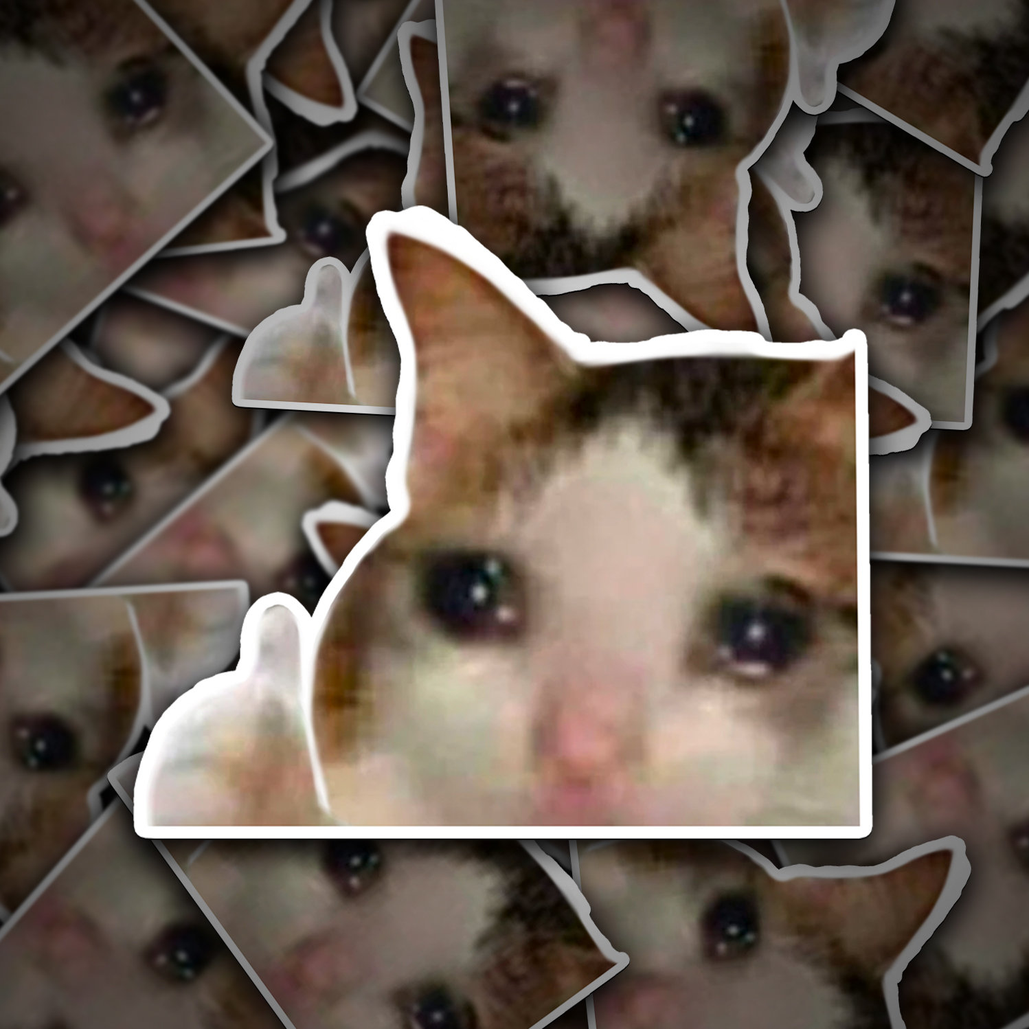 Sad Boi Cat Vinyl Sticker Car Truck Decal Funny Aussie Yeah - Etsy