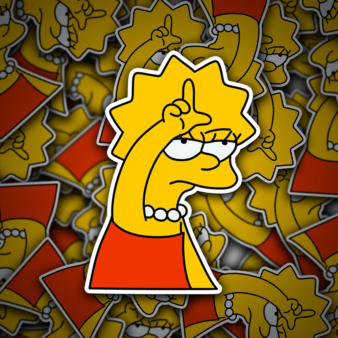 Lisa Loser Standing Vinyl Sticker Australia Funny Meme 4x4 4WD the ...