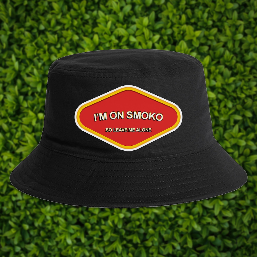 Im on Smoko Vegemite Bucket Hat Summer Fun Cool Aussie Meme Funny Bogan ...