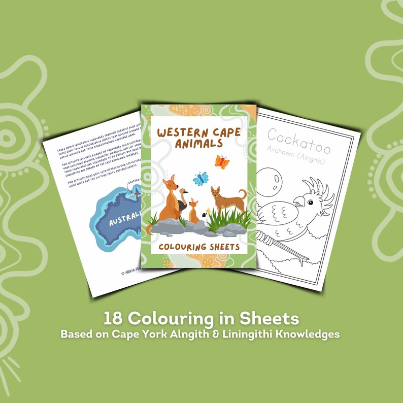 DIGITAL Language Names Colouring in Sheets / Aboriginal / Indigenous ...
