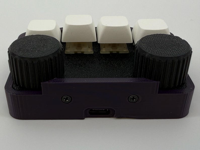 Ampi Macropad - 4 Key 2 Rotary Encoder Knob Hotswap Mechanical Keyboard ...