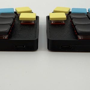 Ampi Corne - Custom Handwired Split Corne Style Keyboard Fully Assembled Remappable Programmable ...