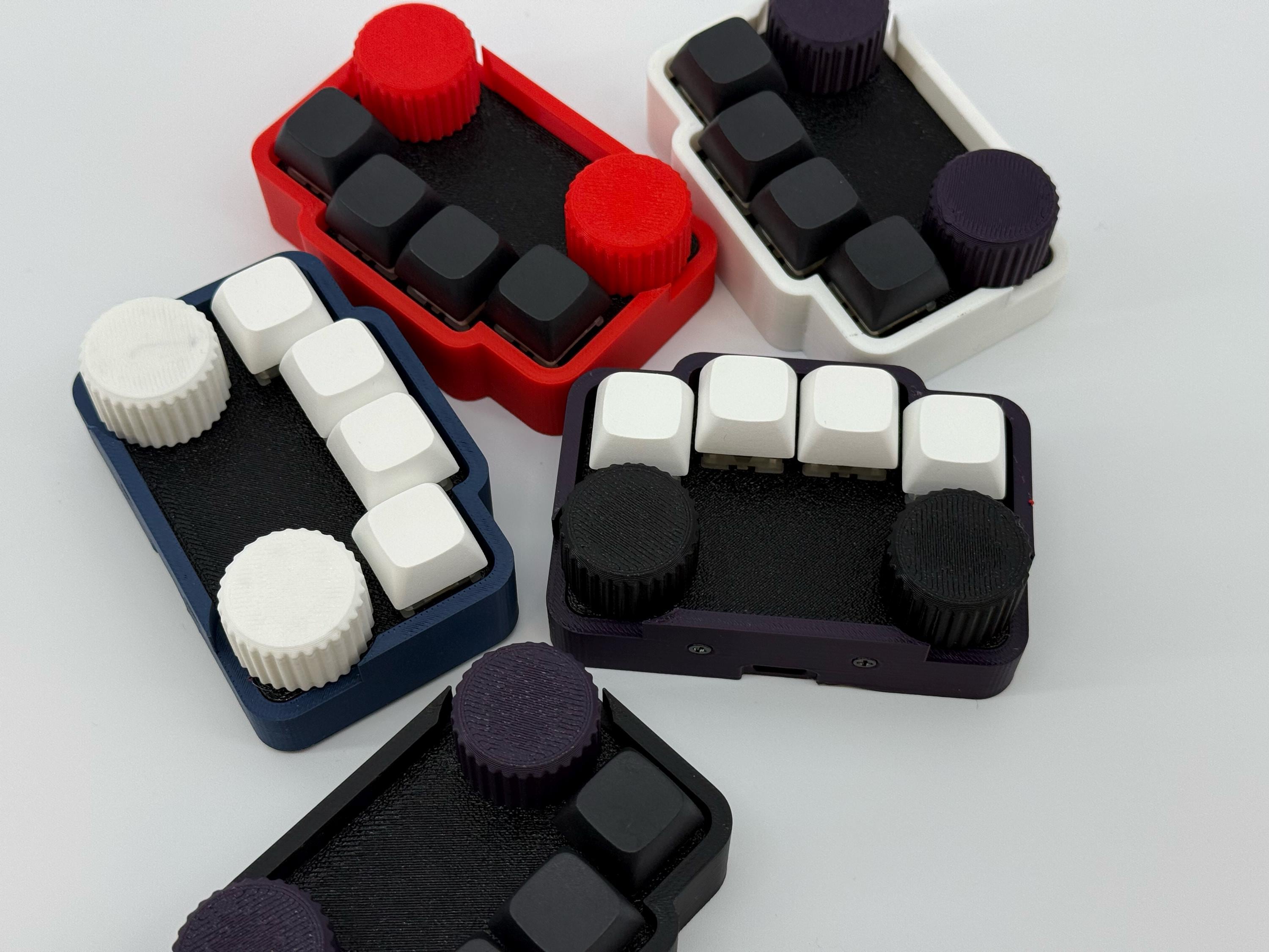 Ampi Macropad - 4 Key 2 Rotary Encoder Knob Hotswap Mechanical Keyboard ...