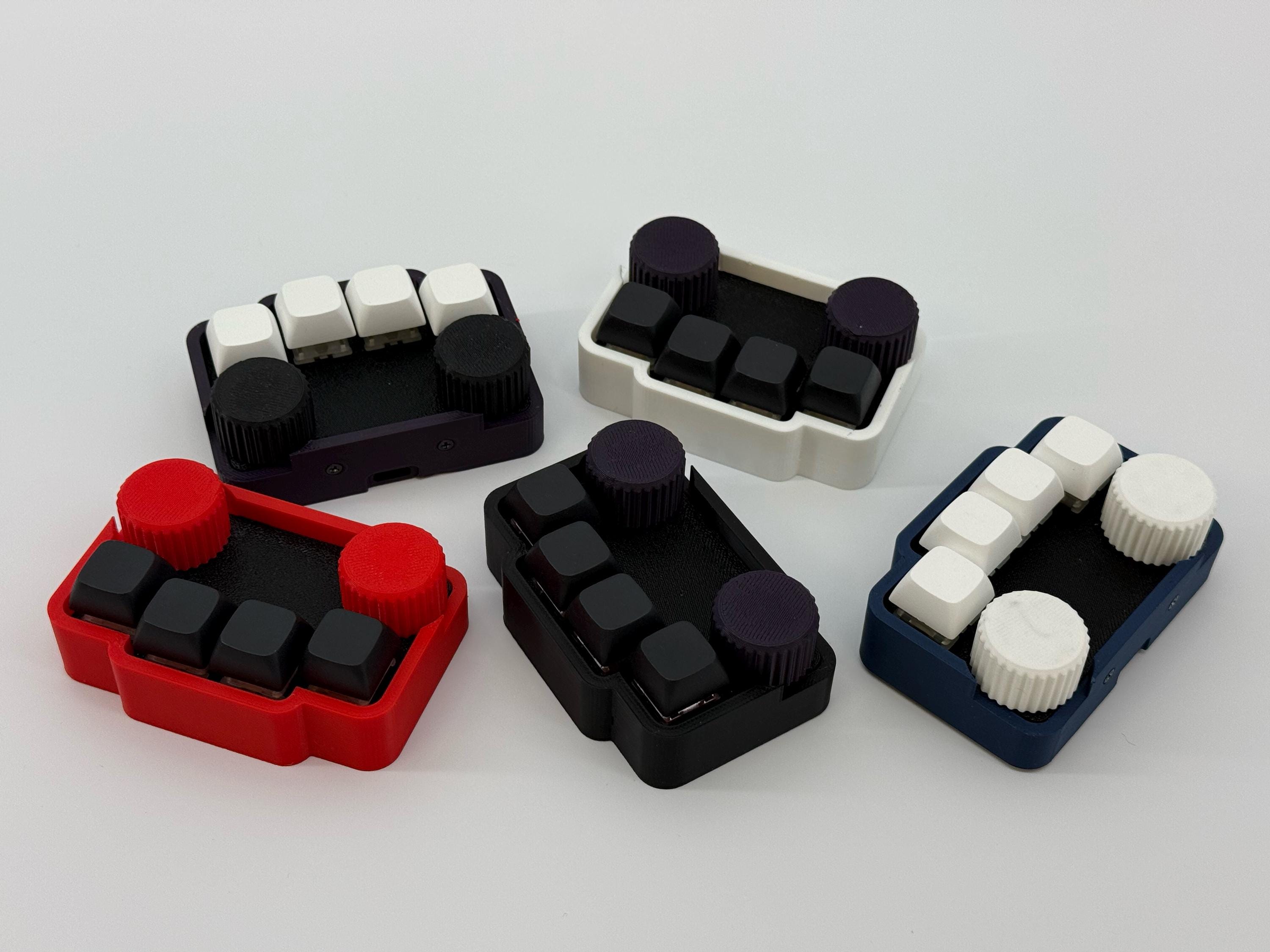 Ampi Macropad - 4 Key 2 Rotary Encoder Knob Hotswap Mechanical Keyboard ...
