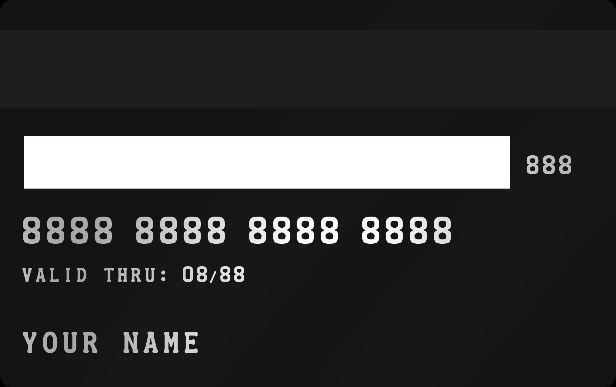 DIY Custom Signature Metal Credit Card - Etsy