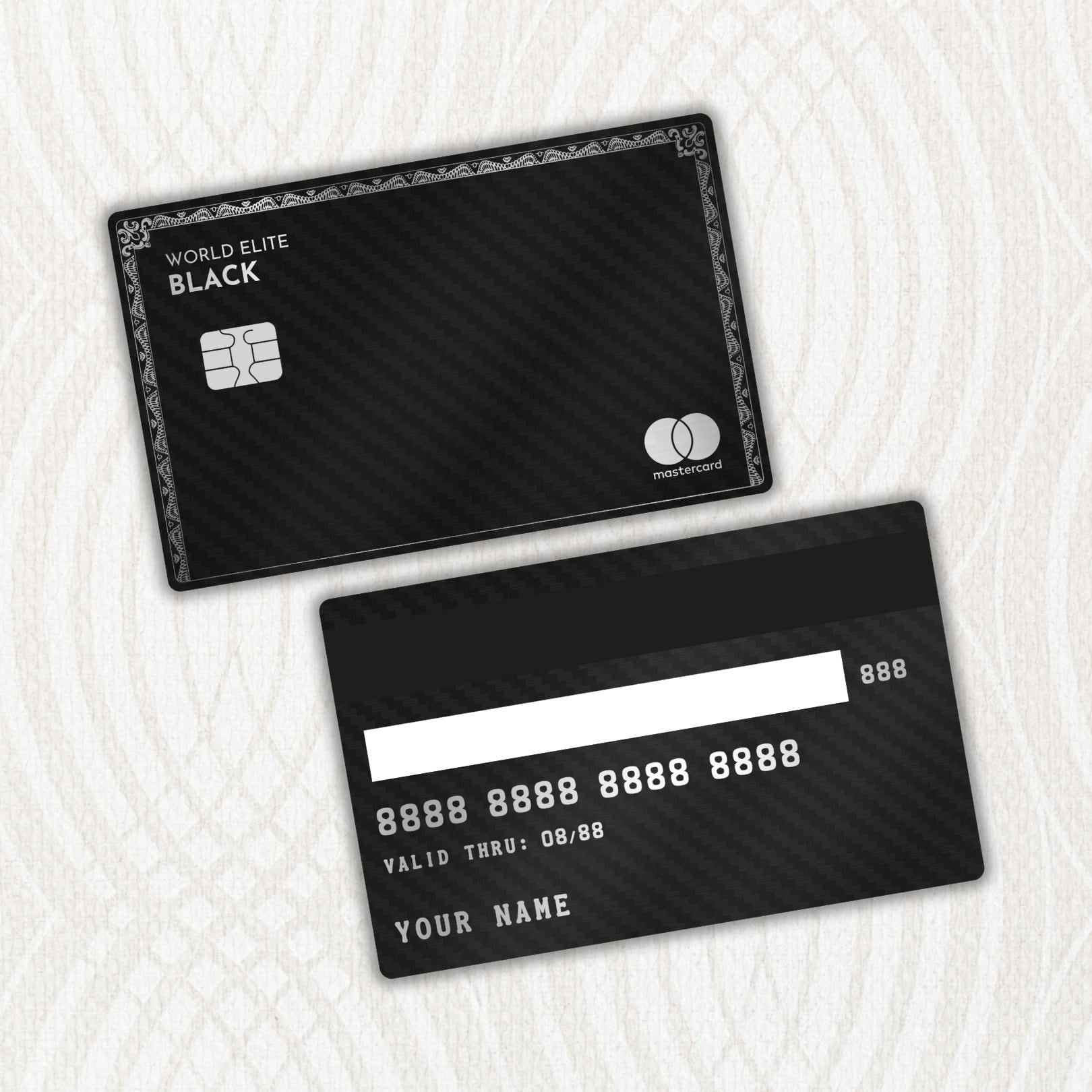 DIY Custom Carbon Fiber Metal Credit Card - Convert Your Existing ...