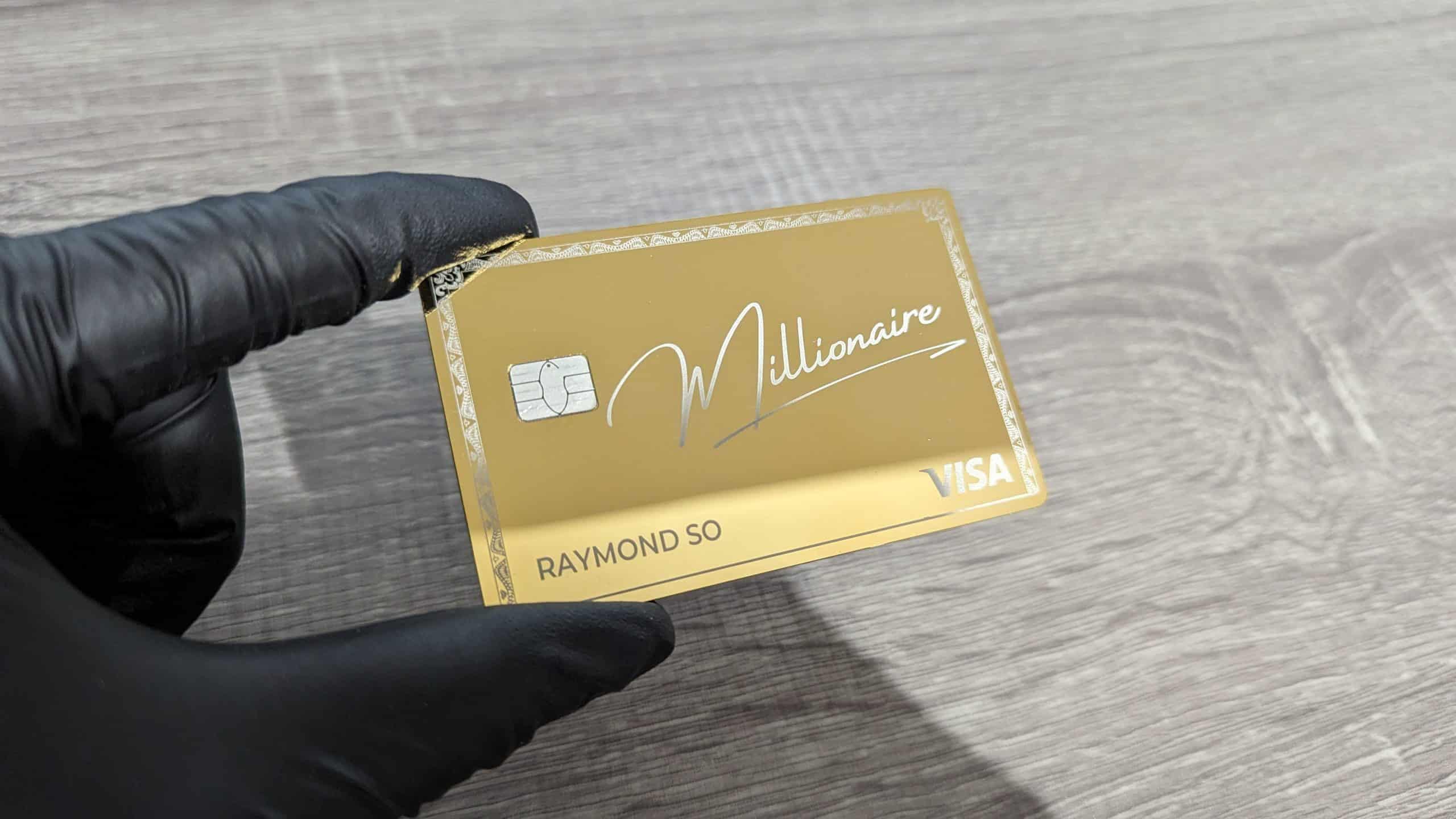 DIY Custom 24K Gold Millionaire Metal Credit Card - Etsy