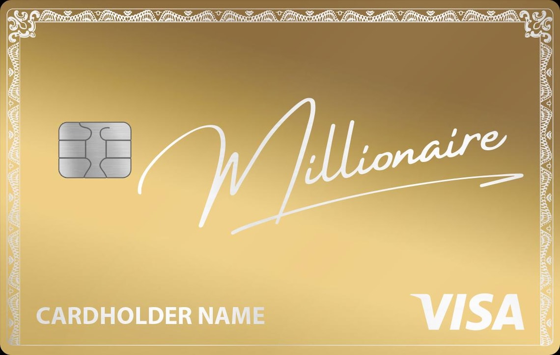DIY Custom 24K Gold Millionaire Metal Credit Card - Etsy