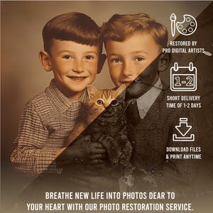 Expert Photo Restoration Service - Enhancement Colorization, Restore ...