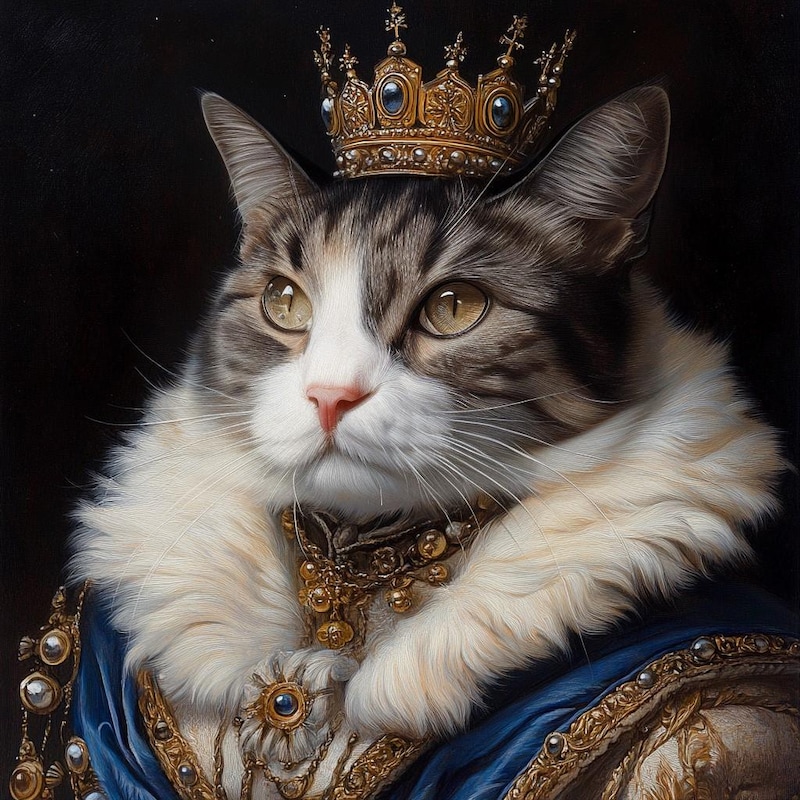 Cat Paintings - Etsy