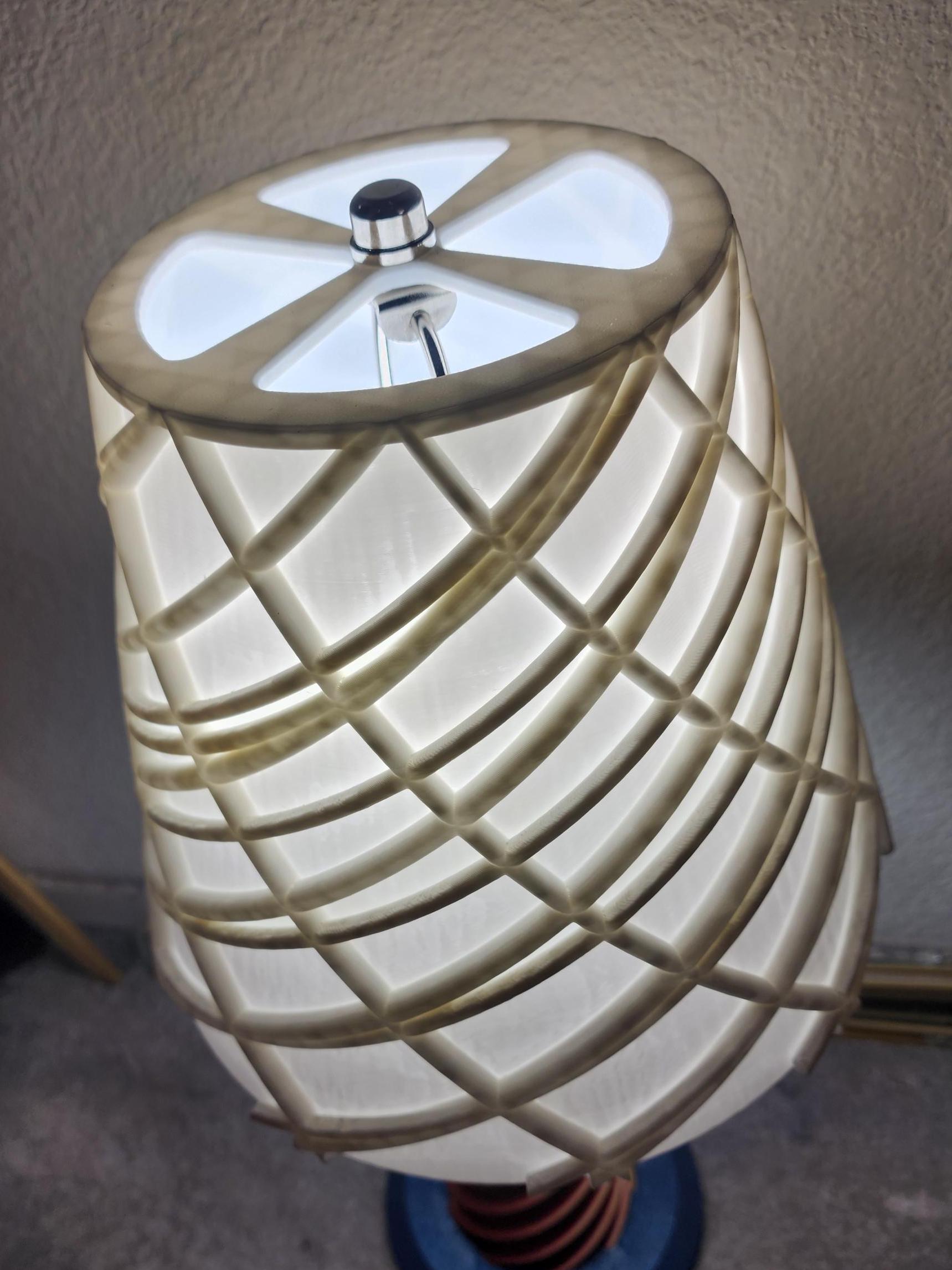 Modern Spiral Web Lamp Shade - Lamp Sold Separate - Etsy