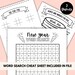 Kid's New Year Activity Bundle New Year Activity Packet for Kids - Etsy