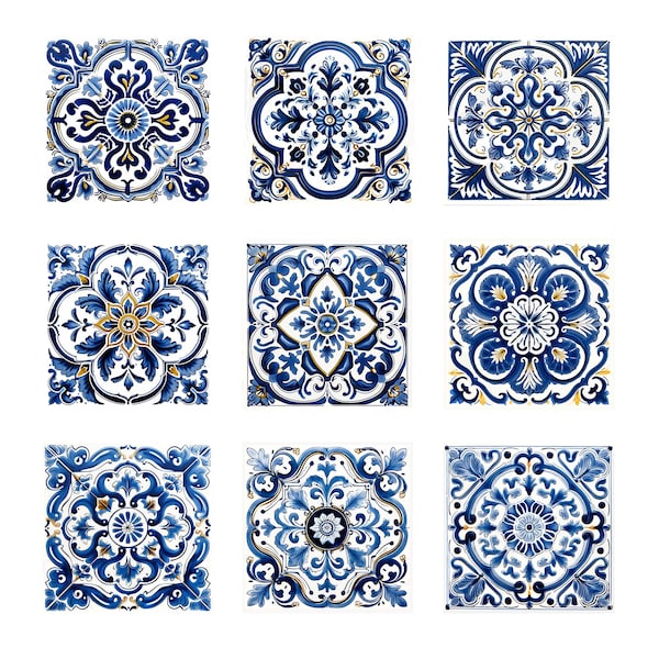 Mosaic Tile Stickers - Etsy