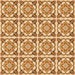 Brown Beige Vintage Spanish-style Tiles Clipart Decoration Wallpaper ...